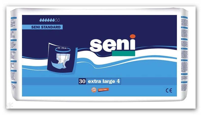 medi-shop24h.de - Seni Standard extra Large 4 x 30st